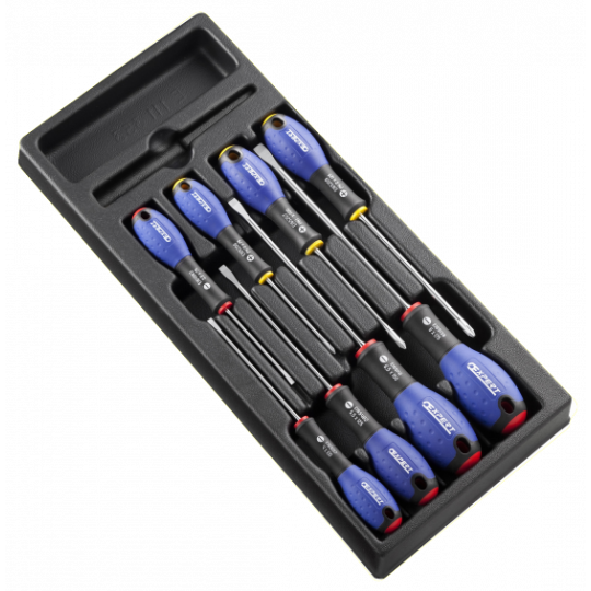 Module de 8 tournevis fente - phillips E194940 Outillage Marque Expert ...