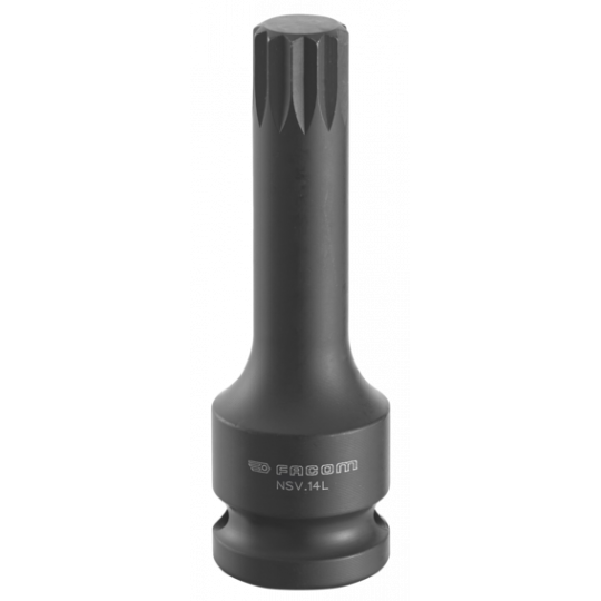 NSV.18L | Douille longue impact 1/2" XZN mâle 16.79mm | Facom outillage ...