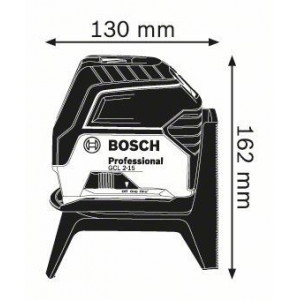 Laser lignes Bosch PRO GCL 2-15 Professional 0601066E00