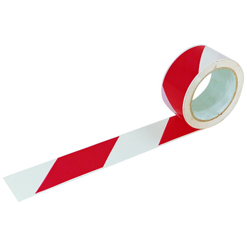 540402 | RUBAN ADHESIF ROUGE/BLANC 66MX50MM TALIAPLAST