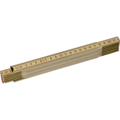 STANLEY | MÈTRE PLIANT, MESURE PLIANTE 2M X 15MM BOIS NATUREL 0-35-455