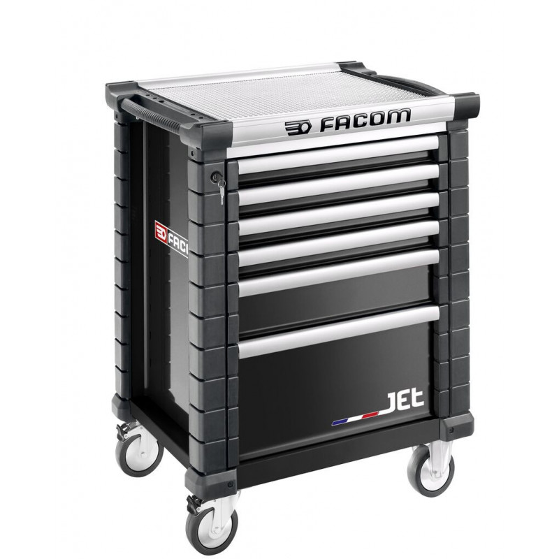 Servante d'atelier 6 tiroirs Facom, Kstools, Stanley. Gamme Roll, Jet ...