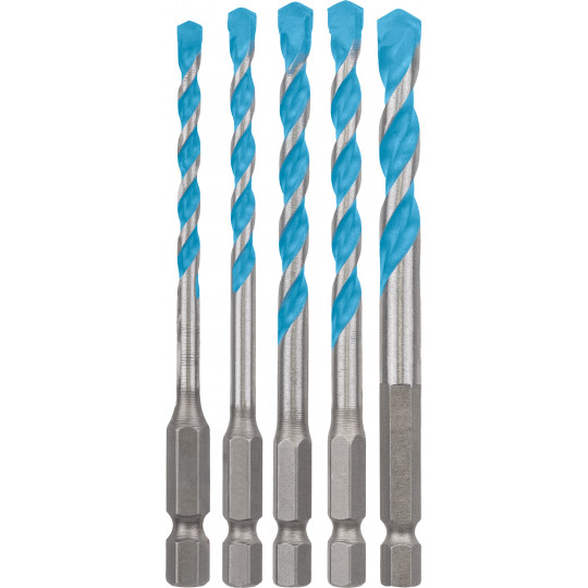 5 Forets Multi-materiaux HEX-9 EXPERT 4/5/6/8 - BOSCH | 2608900585