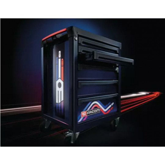Servante ROLL 6 Tiroirs - 4 Modules par Tiroir Édition Limitée Racing - FACOM | SP.ROLL6M3A24H
