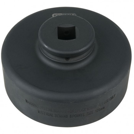 Douille 8 pans pour écrou d'essieu, 3/4", 120 mm - KSTools | 460.2670