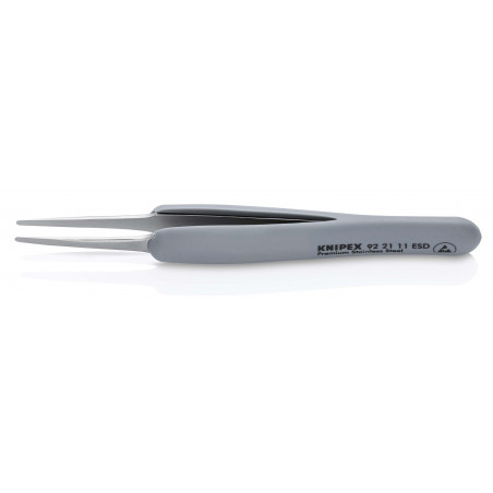 Brucelle de précision en Inox avec isolation plastique ESD - Pointes ...