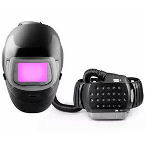 Appareil respiratoire à ventilation assistée Adflo + cagoule de soudage ...